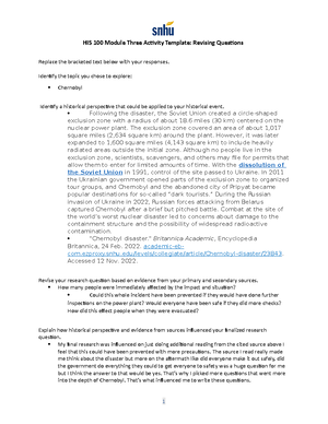 SCI 100 Module Three Activity Template - Use instructor feedback and ...