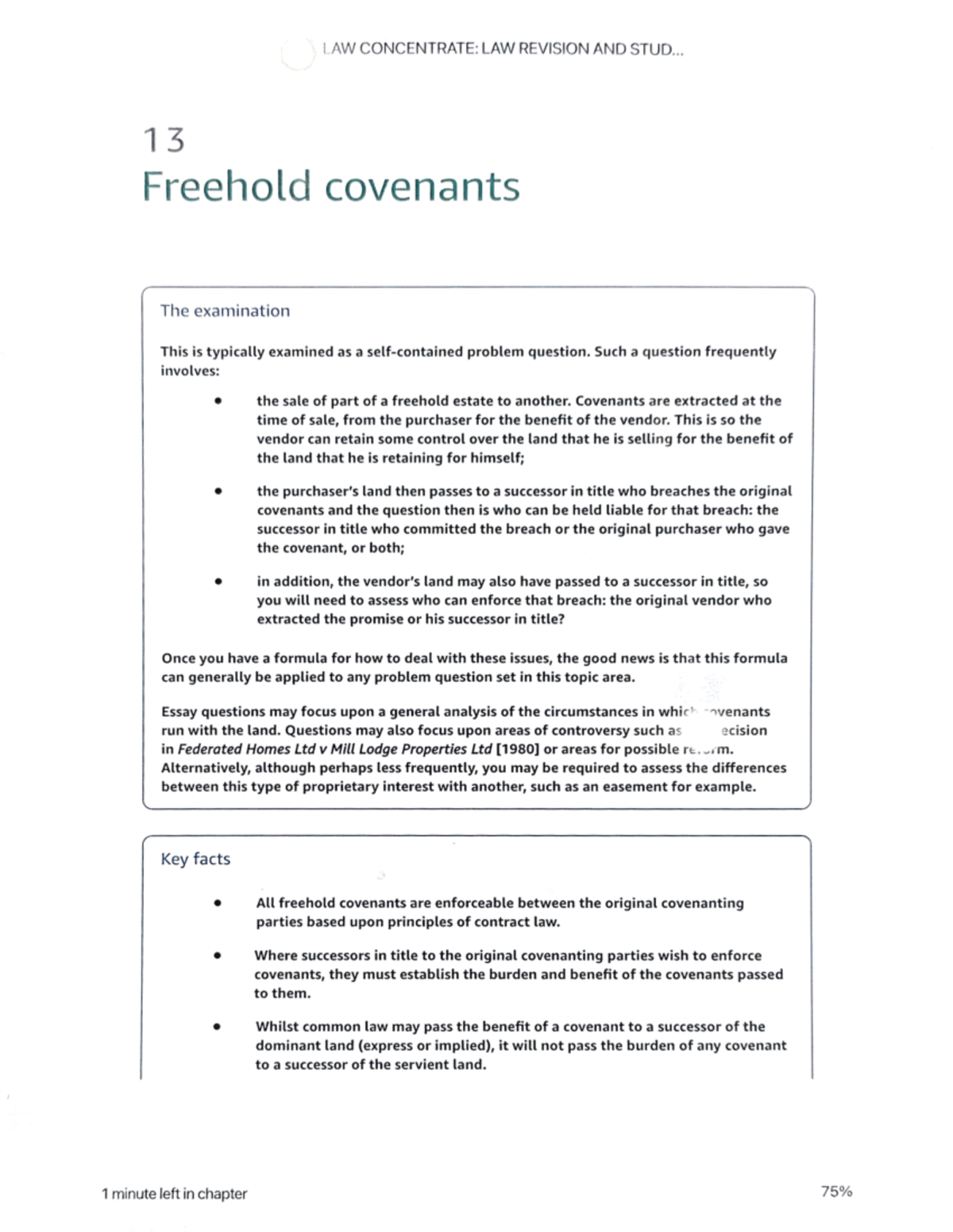 Covenants - Constitutional Law-I (UK) - Studocu