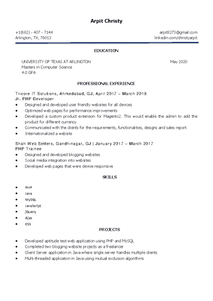 Sneha Cherukuri Resume - SNEHA CHERUKURI snehavasch@gmail | linkedin/in ...