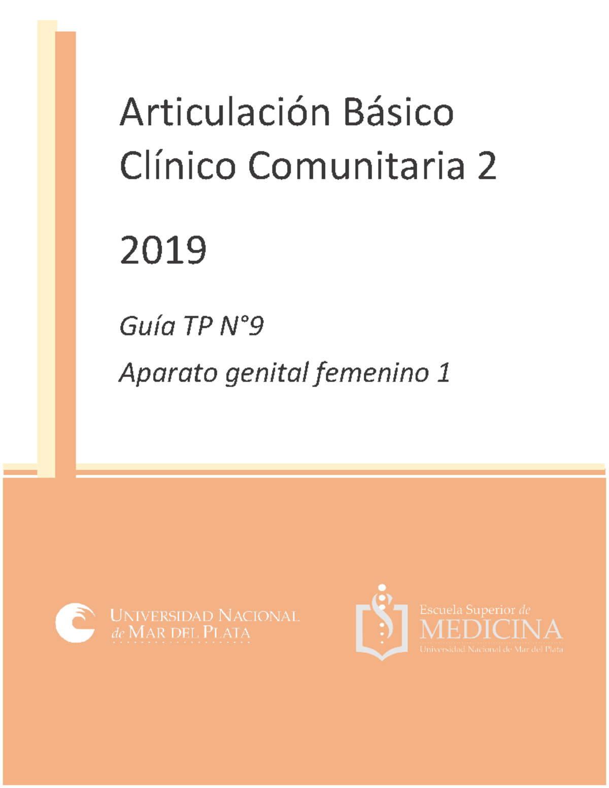 Guia 9 sistema reproductor femenino - Warning: TT: undefined function: 32 Articulación Básico ...