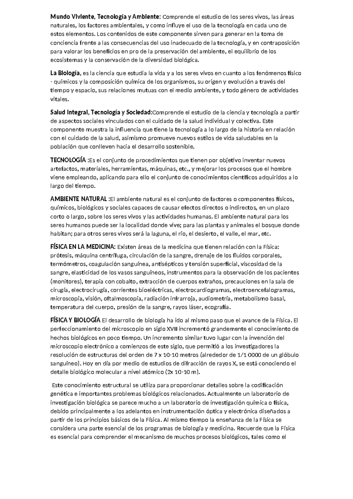 Mundo Viviente 4to - Resumen Ciencia Política - Mundo Viviente ...