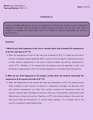 GAAS ACT.1.4 Biochem LEC - COMPARE AND CONTRAST Activity No. 4 Compare ...