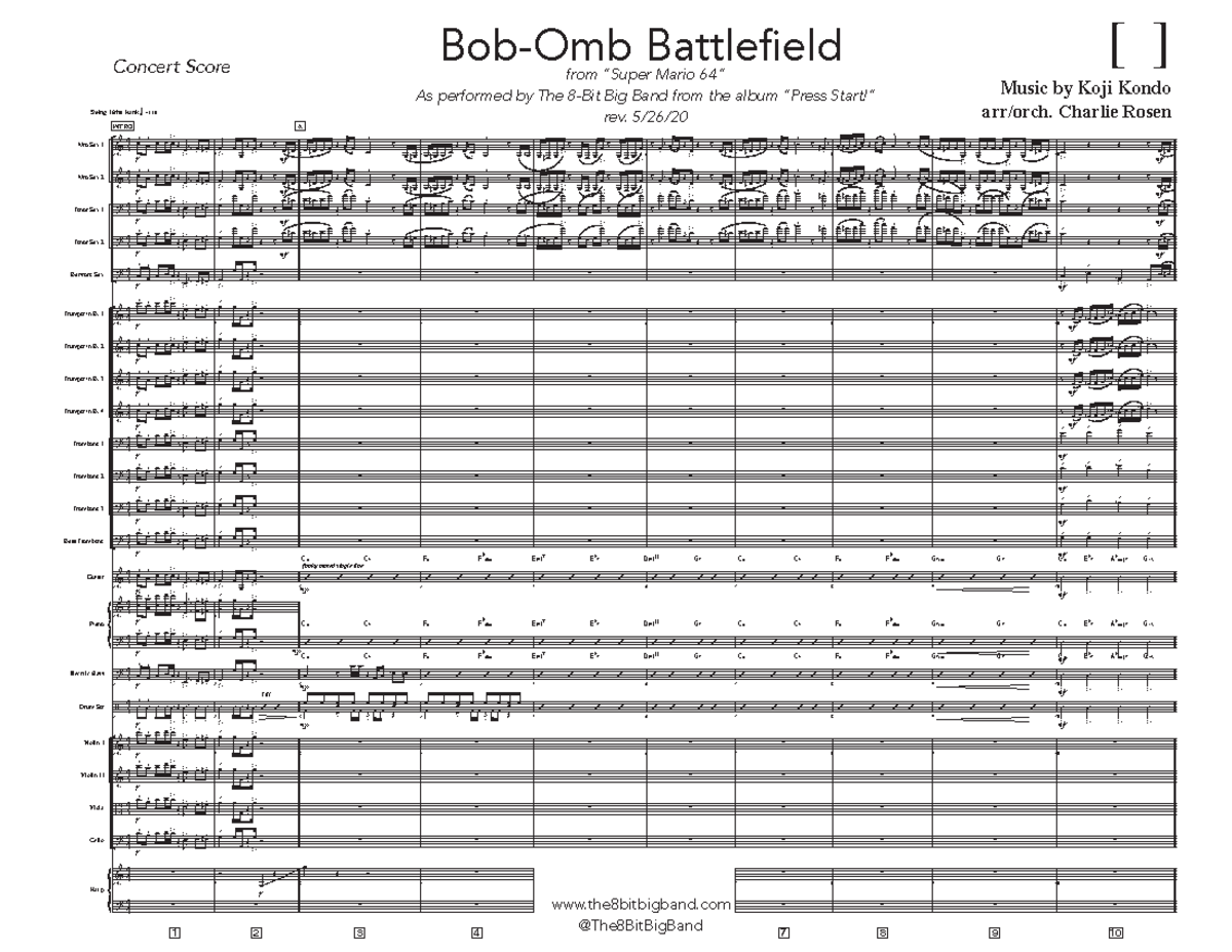 #Bob-Omb Battlefield 8BBB - Concert Score ...