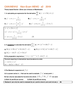 Main Exam M2 2019 - Test - MAIN-ASSESSMENT DATE: 28 October 2019 ...