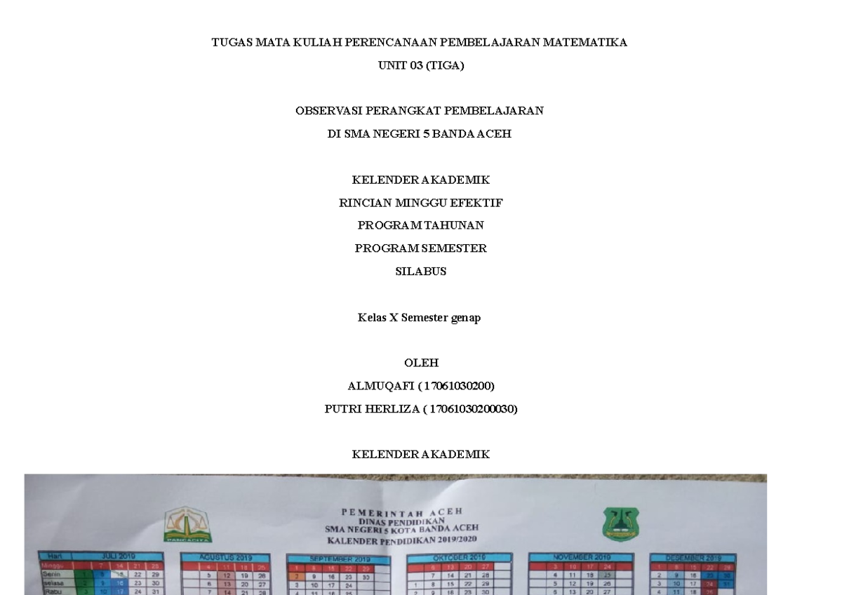 Kelompok 8 SMA - TUGAS MATA KULIAH PERENCANAAN PEMBELAJARAN MATEMATIKA ...