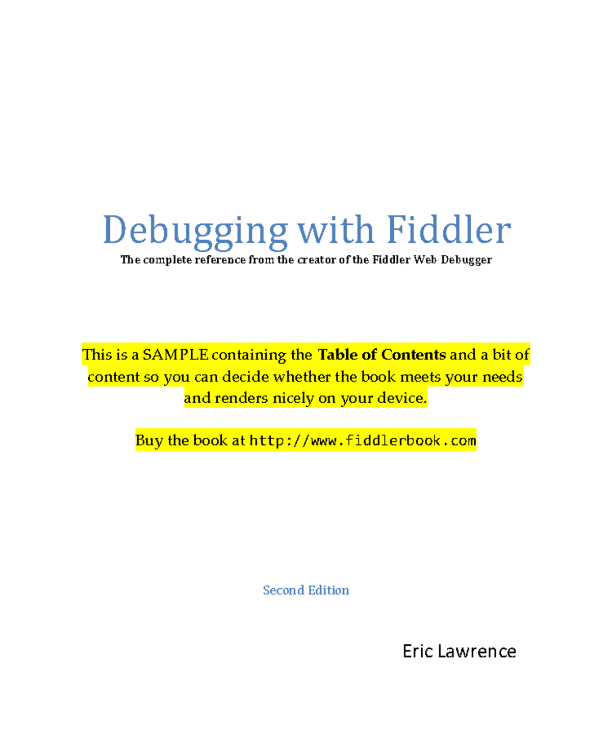 DWF2-TOCAnd Sample - Preparación y Aplicación de una Auditoría - Editar - Debugging with Fiddler ...