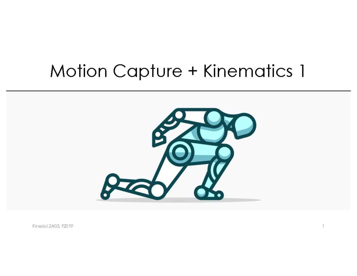 1 - Motion Capture and Kinematics - ski jump piano swim lift Position ...