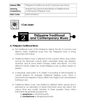 Q3 Arts 10 Module 3 - 10 Arts Quarter 3 – Module 3 : Media-Based Arts ...