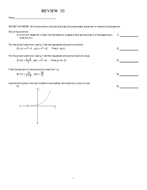 Lecture Notes Xviii MAC 1106 F B (13.5, 12.2 12 - MAC 1106 - Studocu