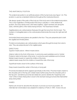 Basic Human Anatomy Notes 3 - Survival needs: nutrients -solids ...