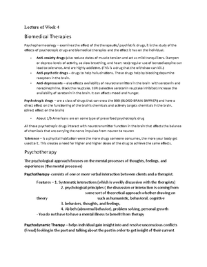 Abnormal Pysch - Final Review Fear differs from anxiety in that: A ...