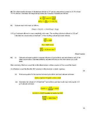 AP Chem Final - Summary Chemistry - Study online at quizlet/_j1og Which ...