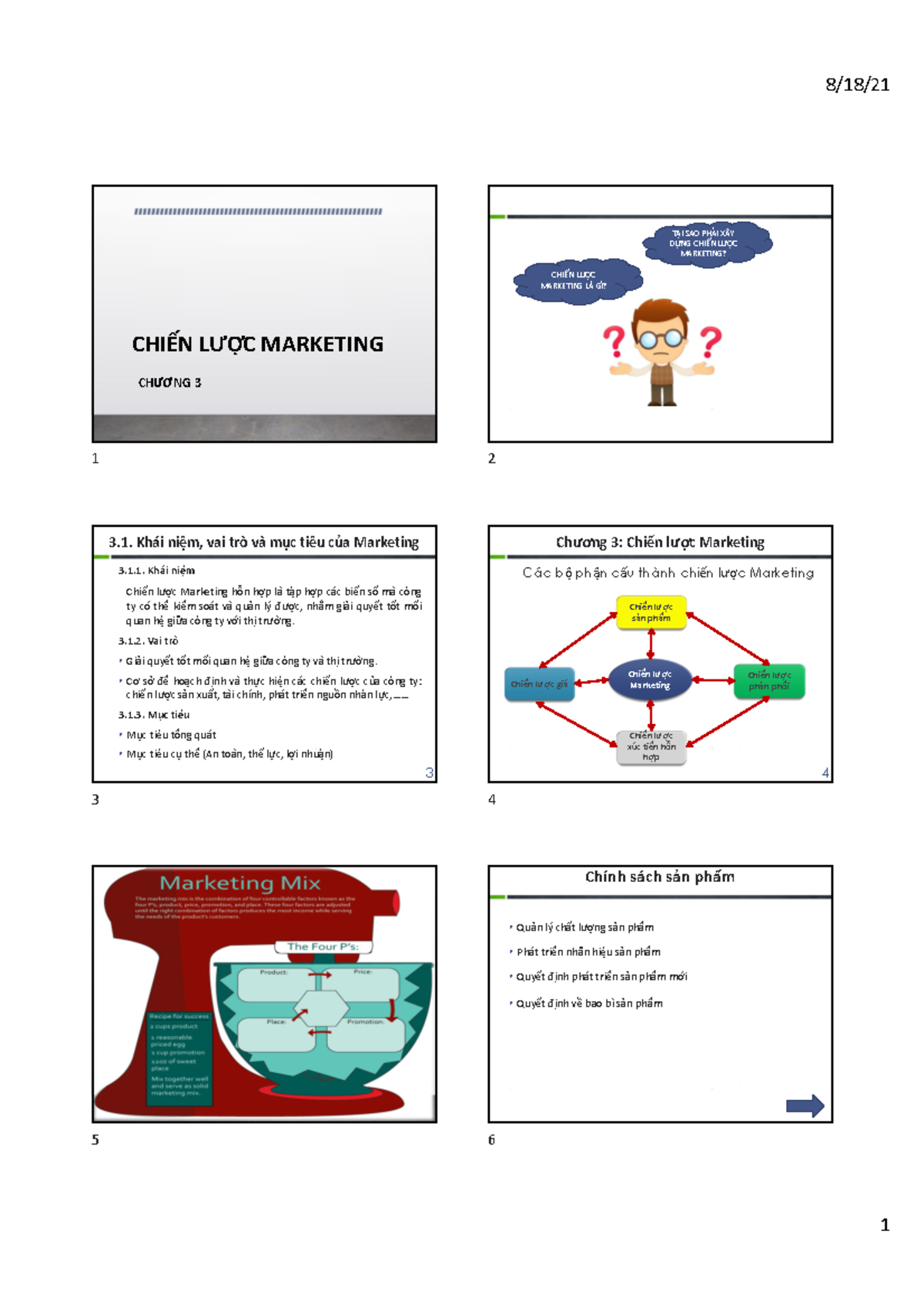 MKT-C3 - Aaaaa - CHI¾N L ̄þC MARKETING CH ̄¡NG 3 1 CHI¾N L ̄þC MARKETING LÀ GÌ? T¾I SAO PH¾I XÂY ...