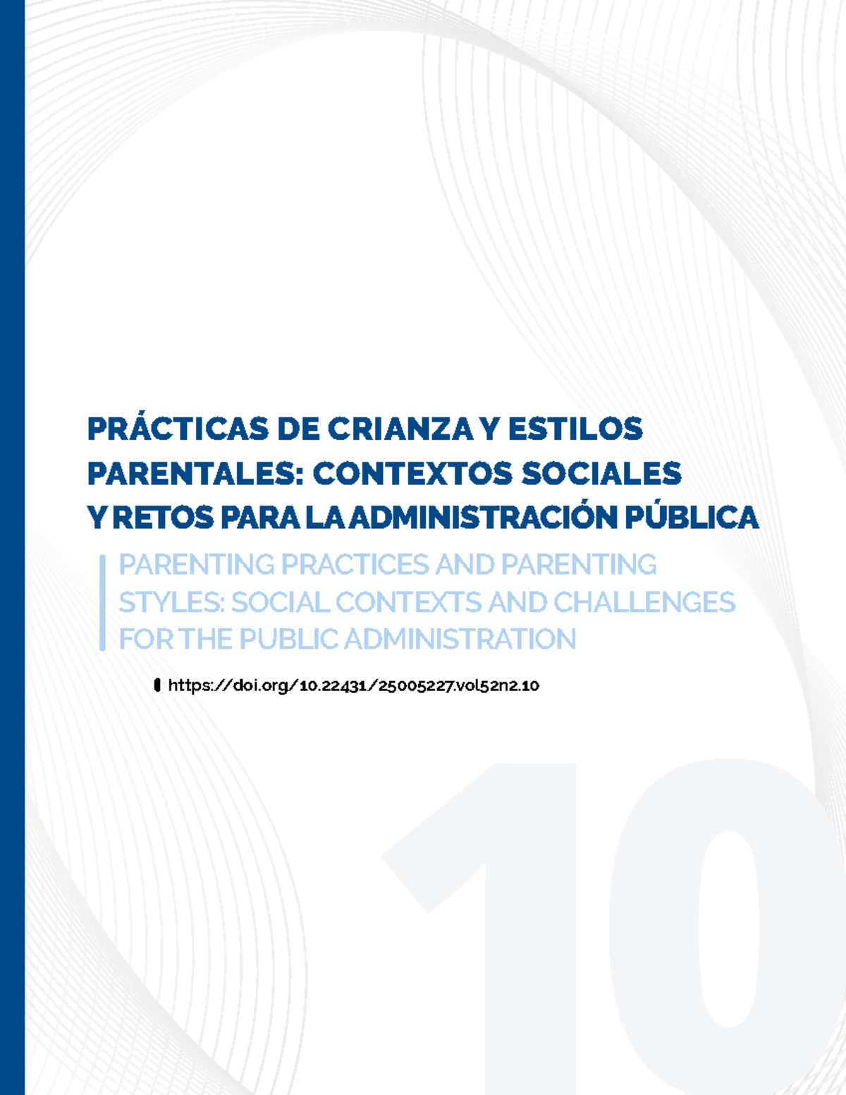 Practicas de crianza y estilos parentales contexto - PRÁCTICAS DE ...