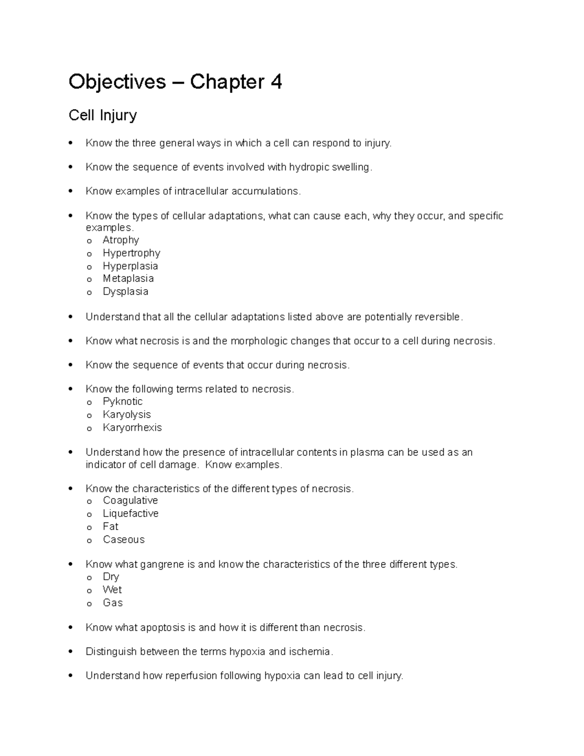 Chapter 4 Cell Injury Objectives Chapter 4 Cell Injury Know The chapter-4-cell-injury-objectives-chapter-4-cell-injury-know-the