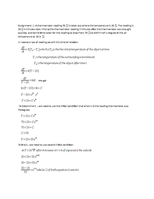 Differential Equations - BulSU - Studocu