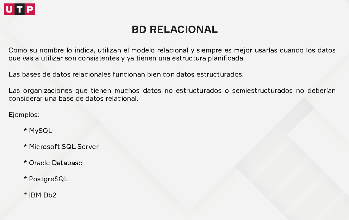 PDF - BD Relacional - teoria base de datos - BD RELACIONAL Como su ...