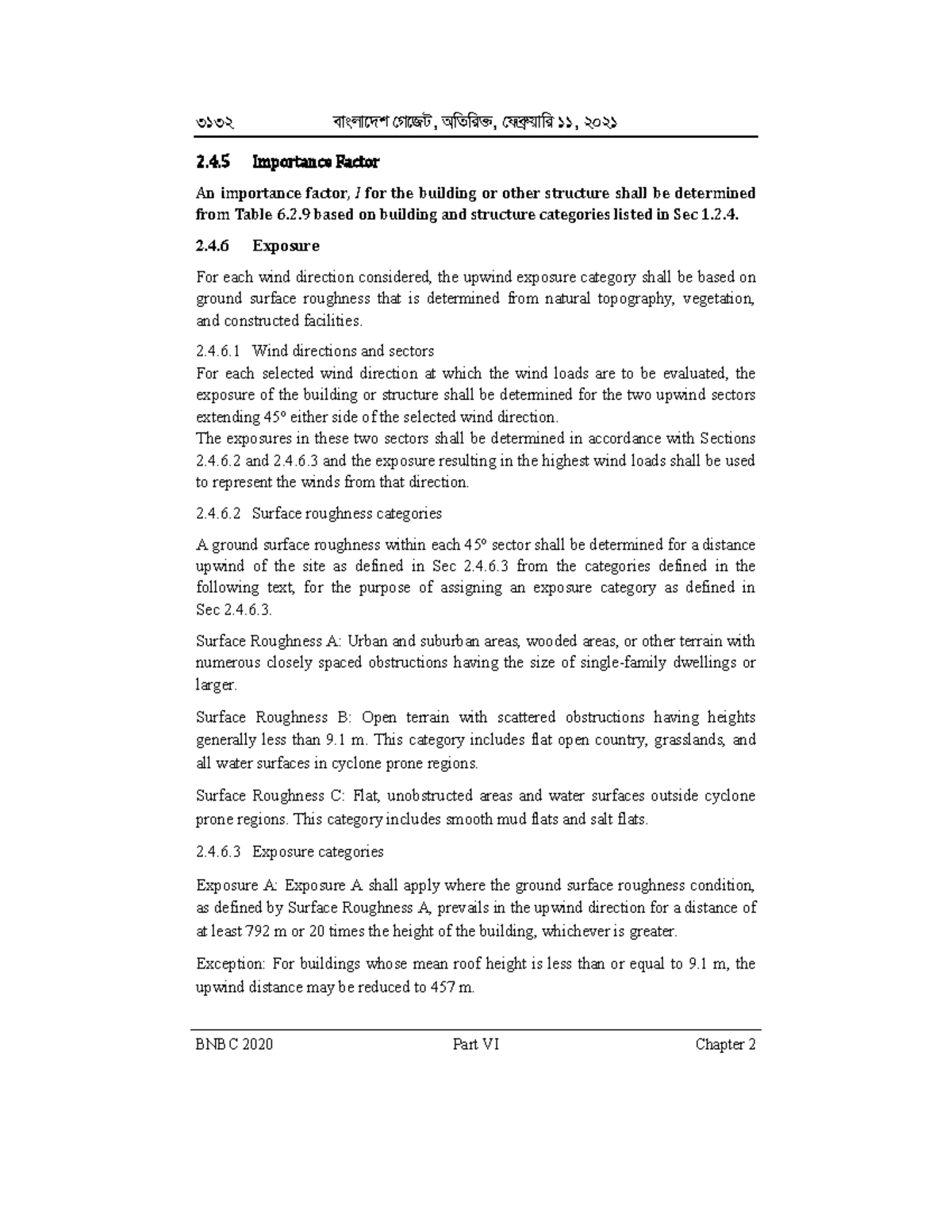 Wind Load Clauses, Formulas and Equations Part-2 - 2 .4 Importance ...
