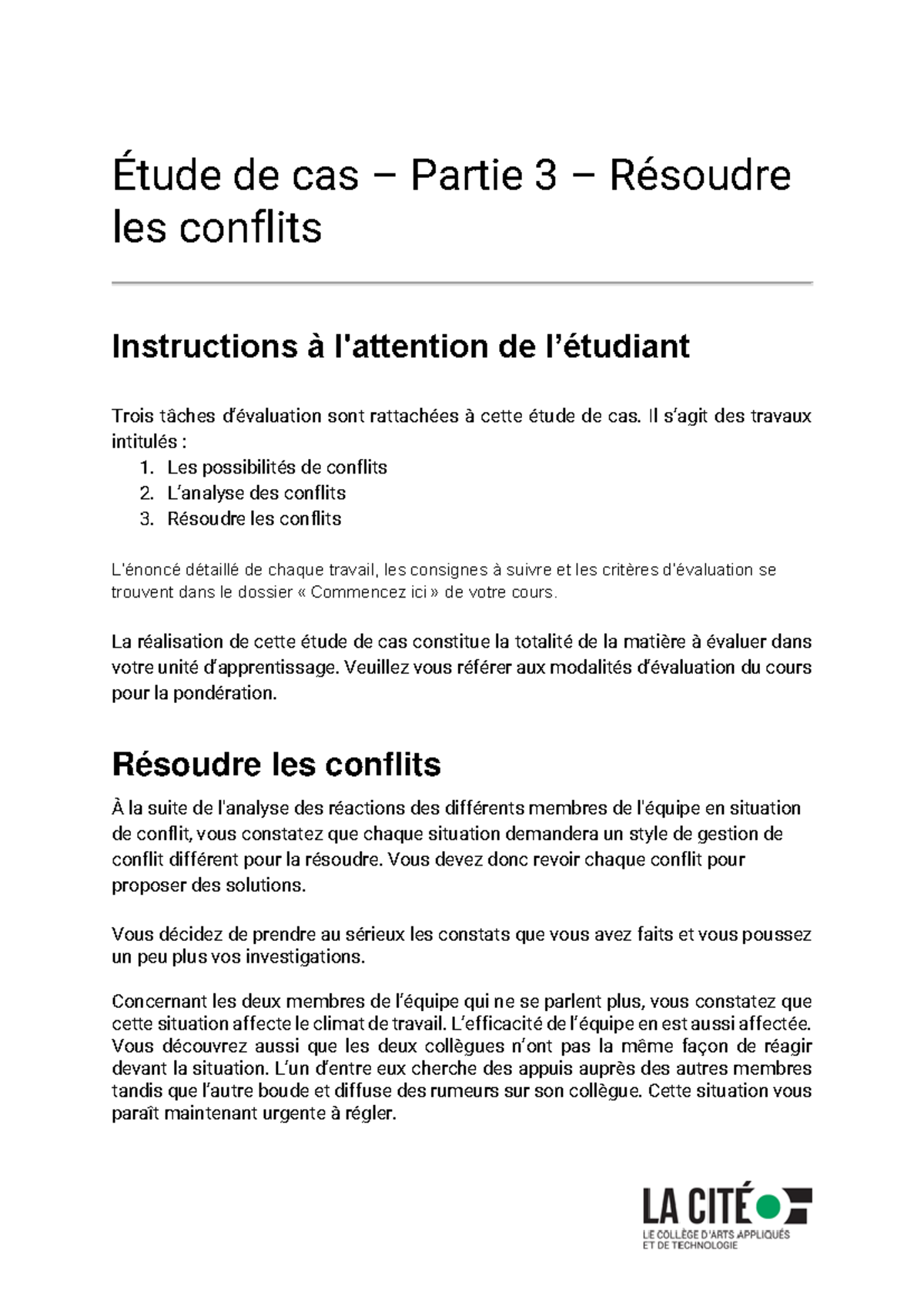 Etude de cas partie 3 - Note de cours - .. de cas – Partie 3 – RÈsoudre ...