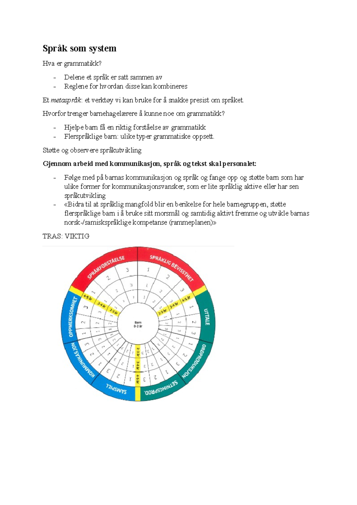 Språk som system STM101 norsk notater - Språk som system Hva er ...