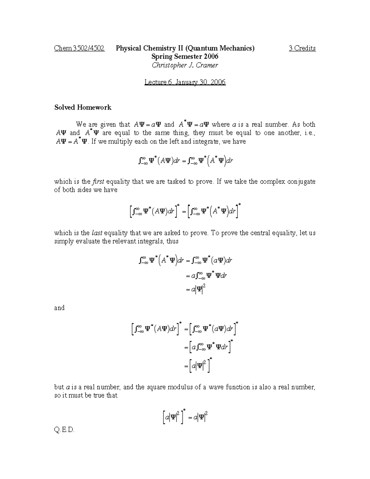 3502 lecture 06 - good note from dr cramer class from 2006 - Chem ...