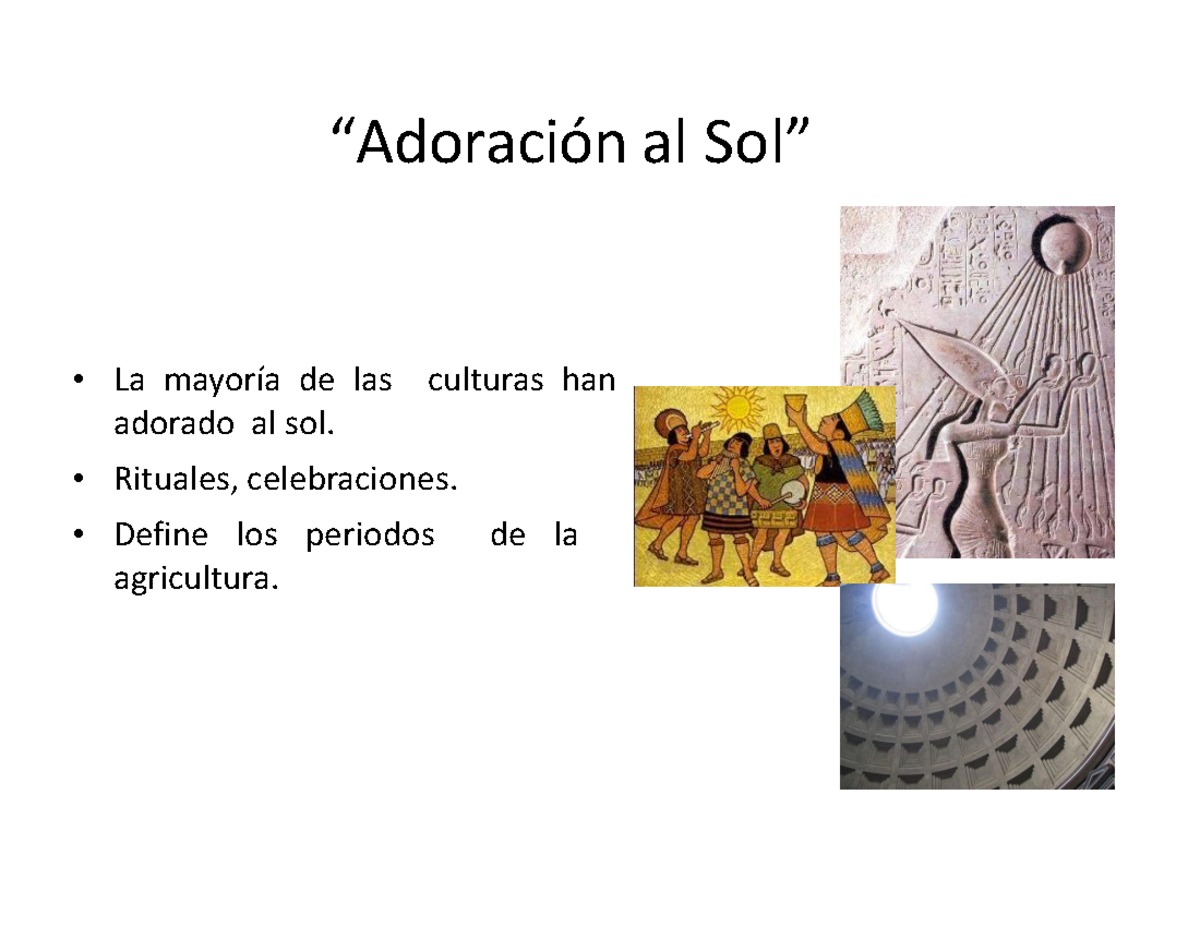 Material S 10 Parte 02 - “Adoración al Sol” • La mayorÌa de las ...