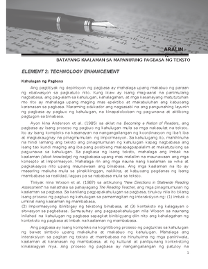 Pagsulat ng pangulongtudling editorial - Secondary Education - Studocu