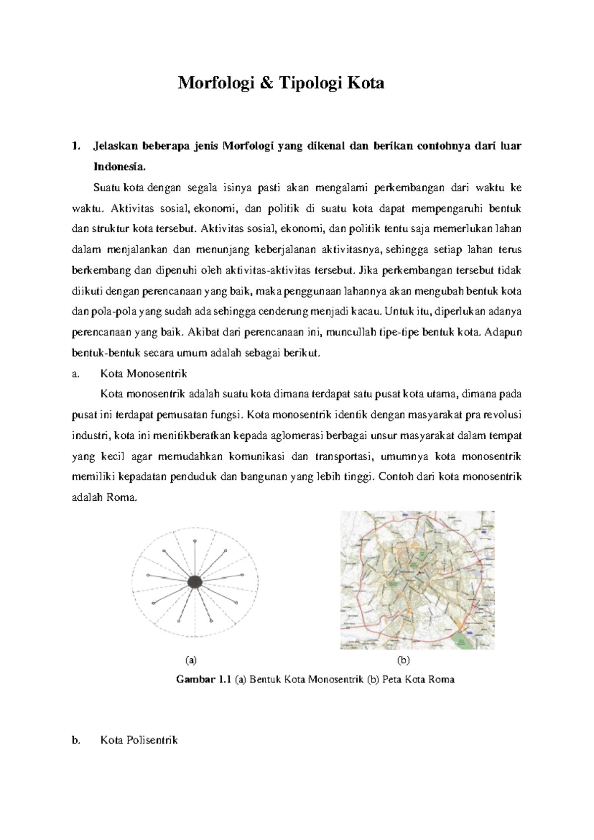 Morfologi DAN Tipologi KOTA - Morfologi & Tipologi Kota Jelaskan ...