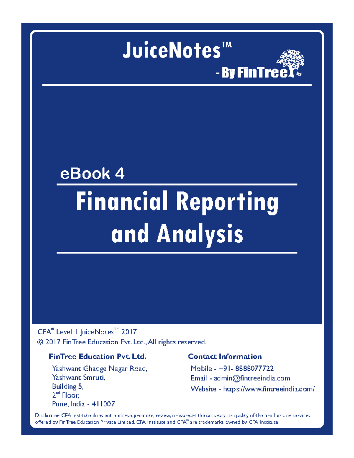 Fra juice notes - sdfsdfsdf - TM JuiceNotes By FinTree eBook 4 ® TM ...