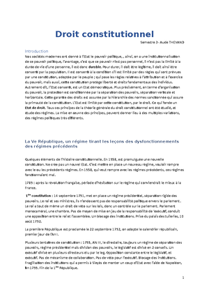 HCFF - cours HCF - A. Des assemblées détournées Aucune de ces ...