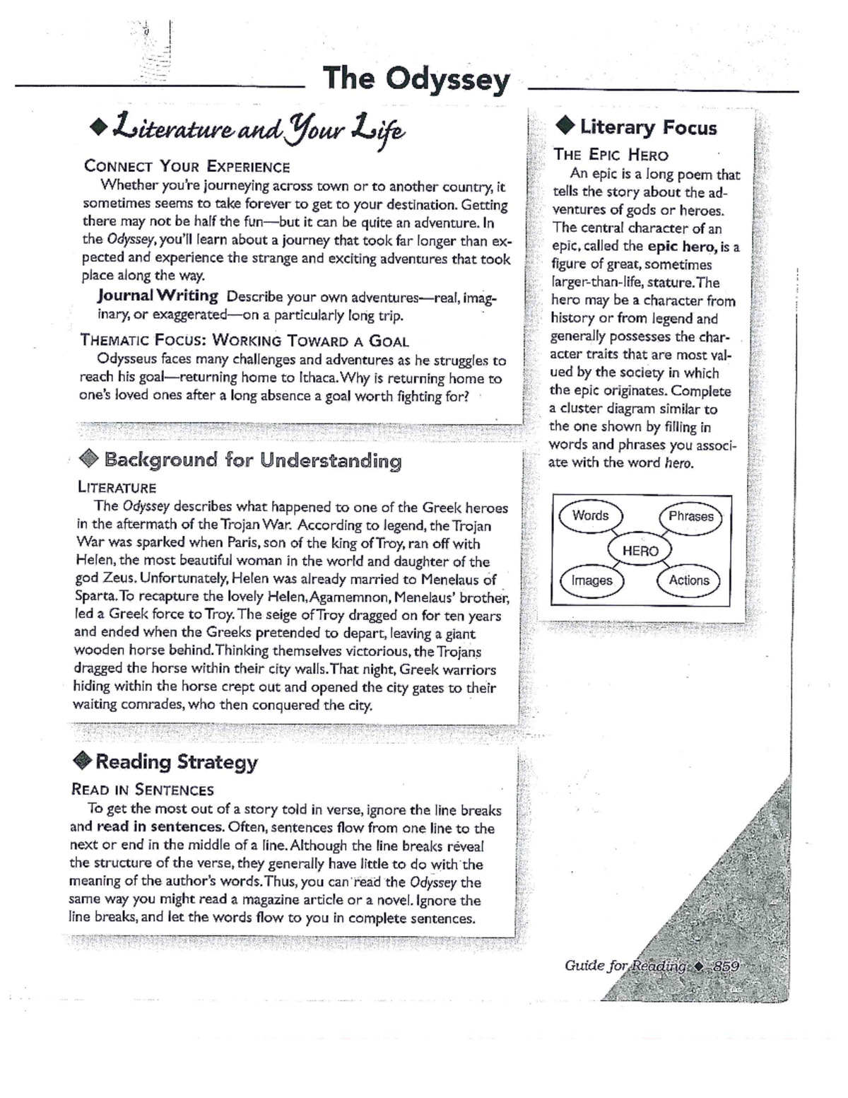 The Odyssey Part I - ENG 2403 - Studocu