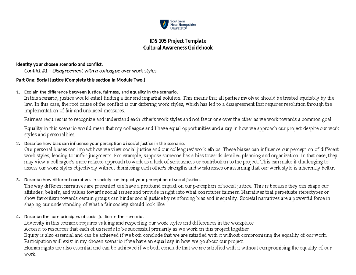 IDS 105 Project Template homework part 1 - IDS 105 Project Template ...