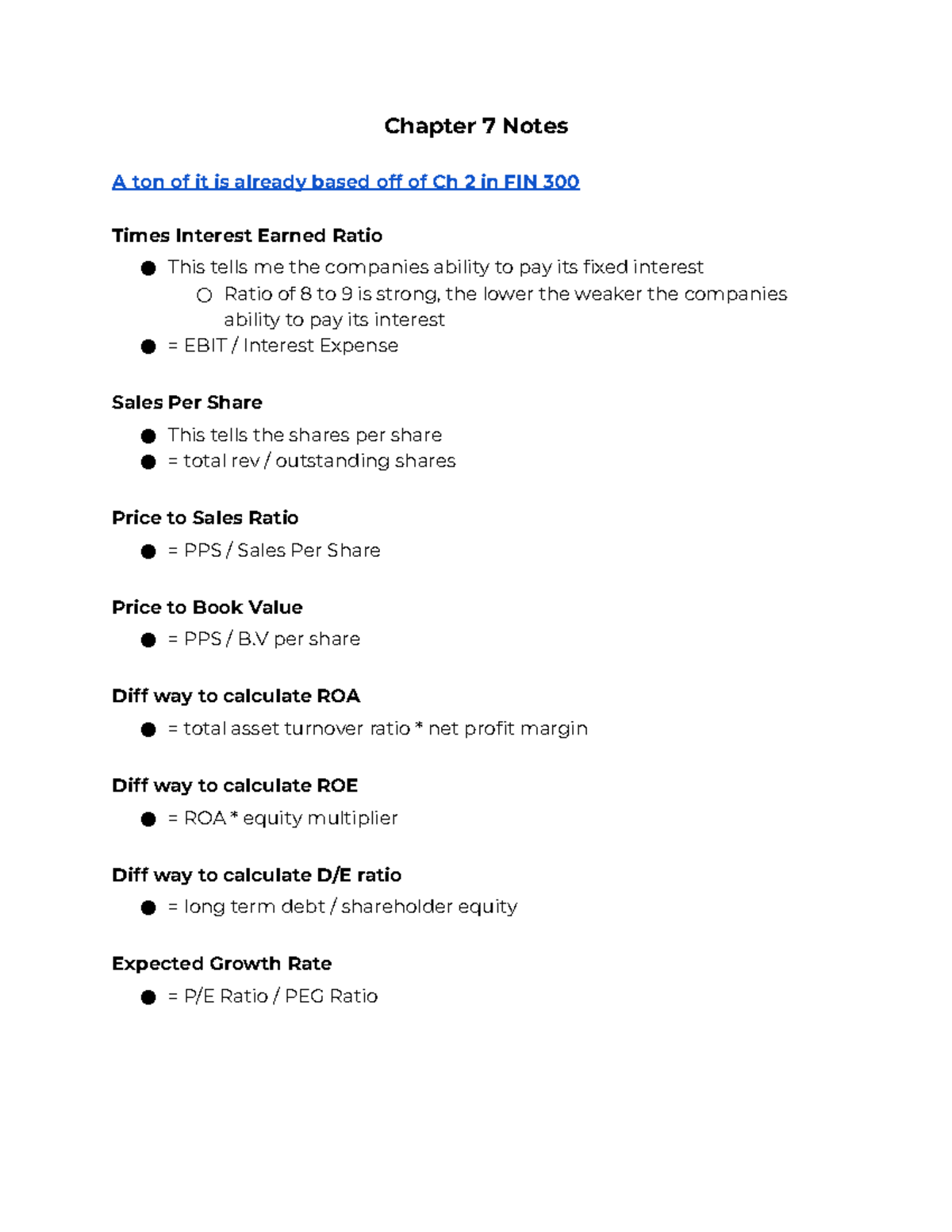7 Chapter Notes - Chapter 7 Notes A ton of it is already based off of ...