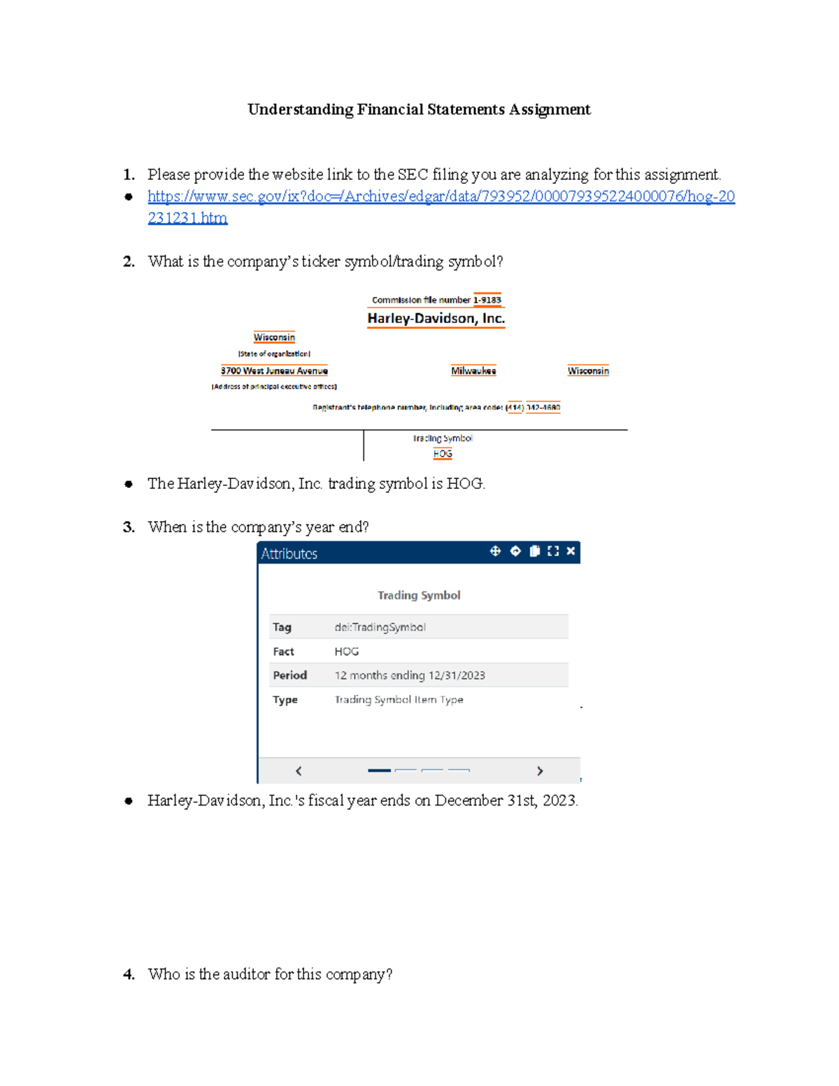 MGT 11A Accounting Assignment - Understanding Financial Statements ...
