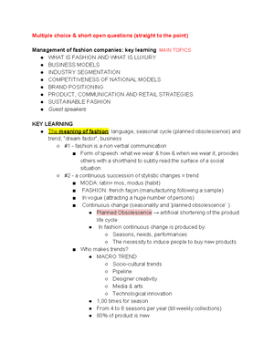 INSIDE LVMH: Module 4 Operations Supply chain - Module 4: Operations ...