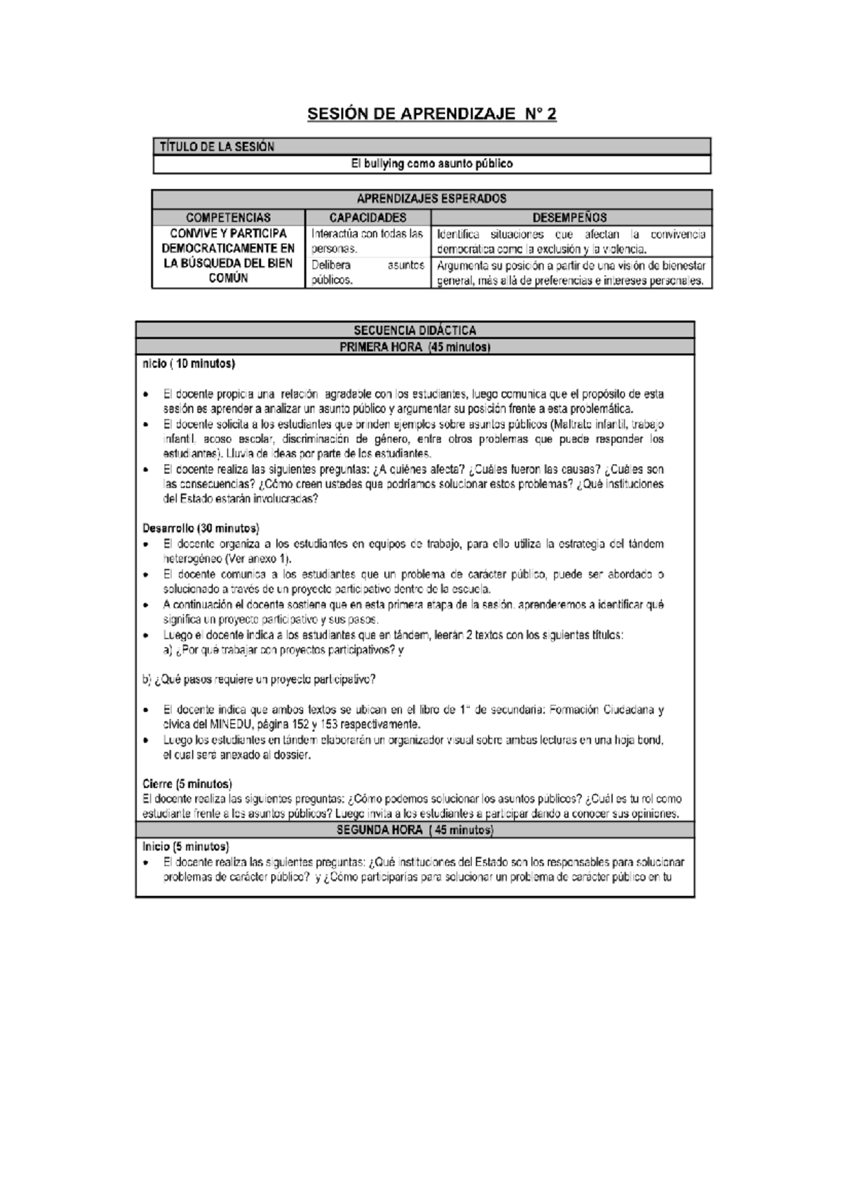 Bullying - Lenguaje - Studocu