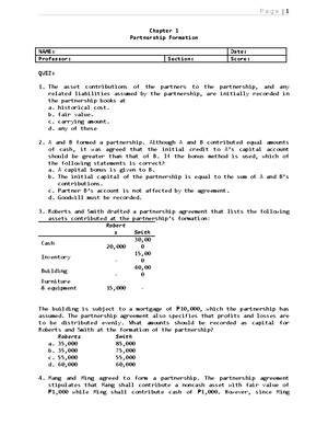 Corporate Liquidation- Problem 4 Answer AND Solution - PROBLEM 4: MULTIPLE CHOICE ...