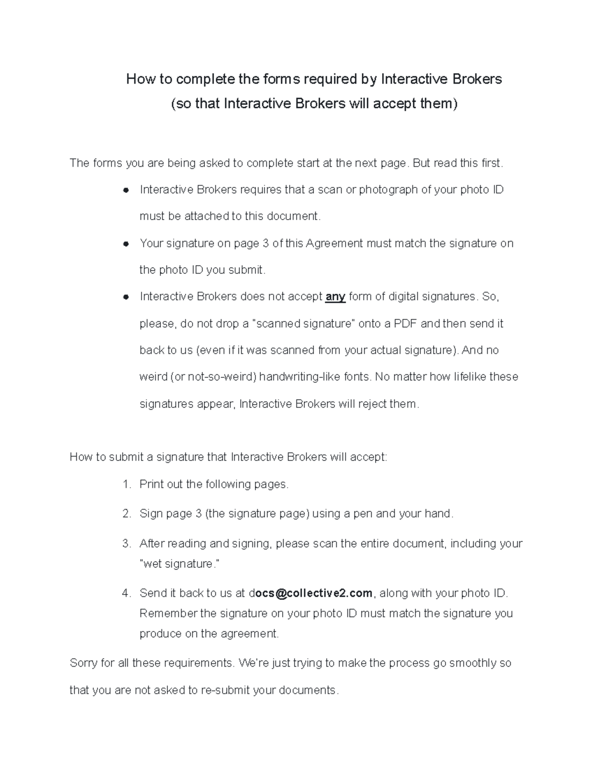 IB Connect Individual Agree 2023b - How to complete the forms required ...
