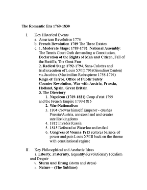 Baroque 1a - Midterm study notes - The Baroque Age 1600- Factors and ...