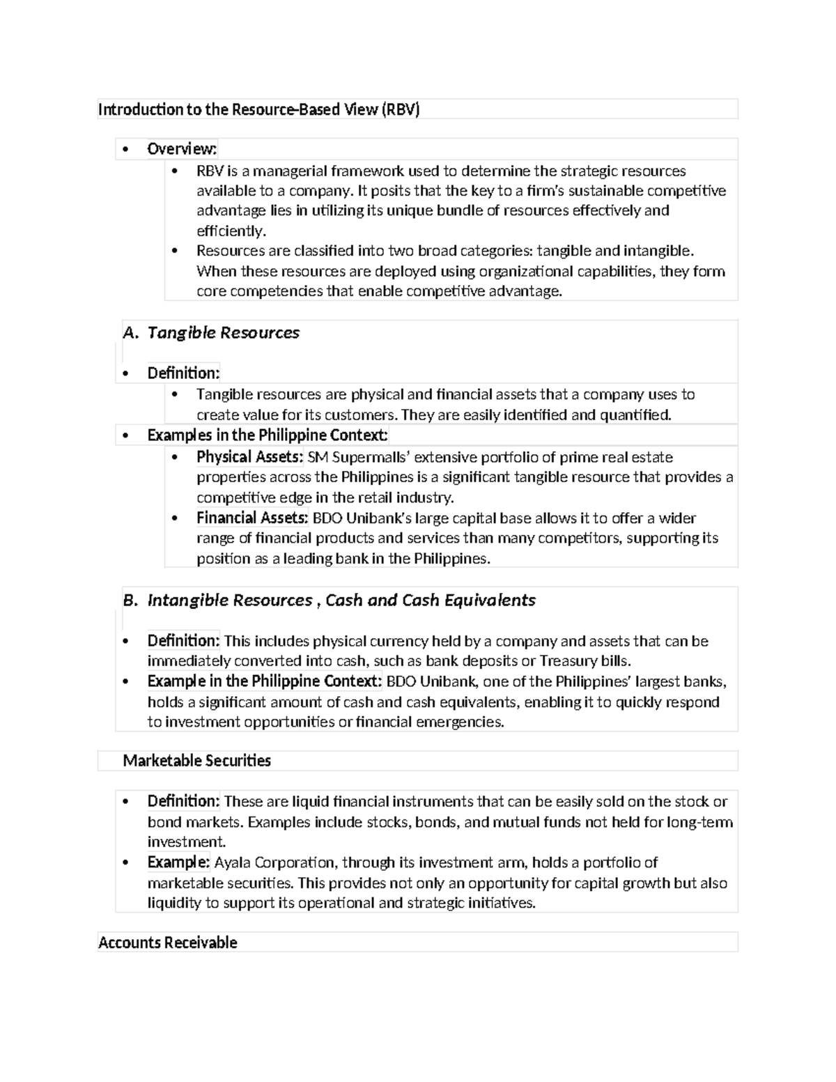 Strat-Lesson-5 - lecture notes - Introduction to the Resource-Based ...