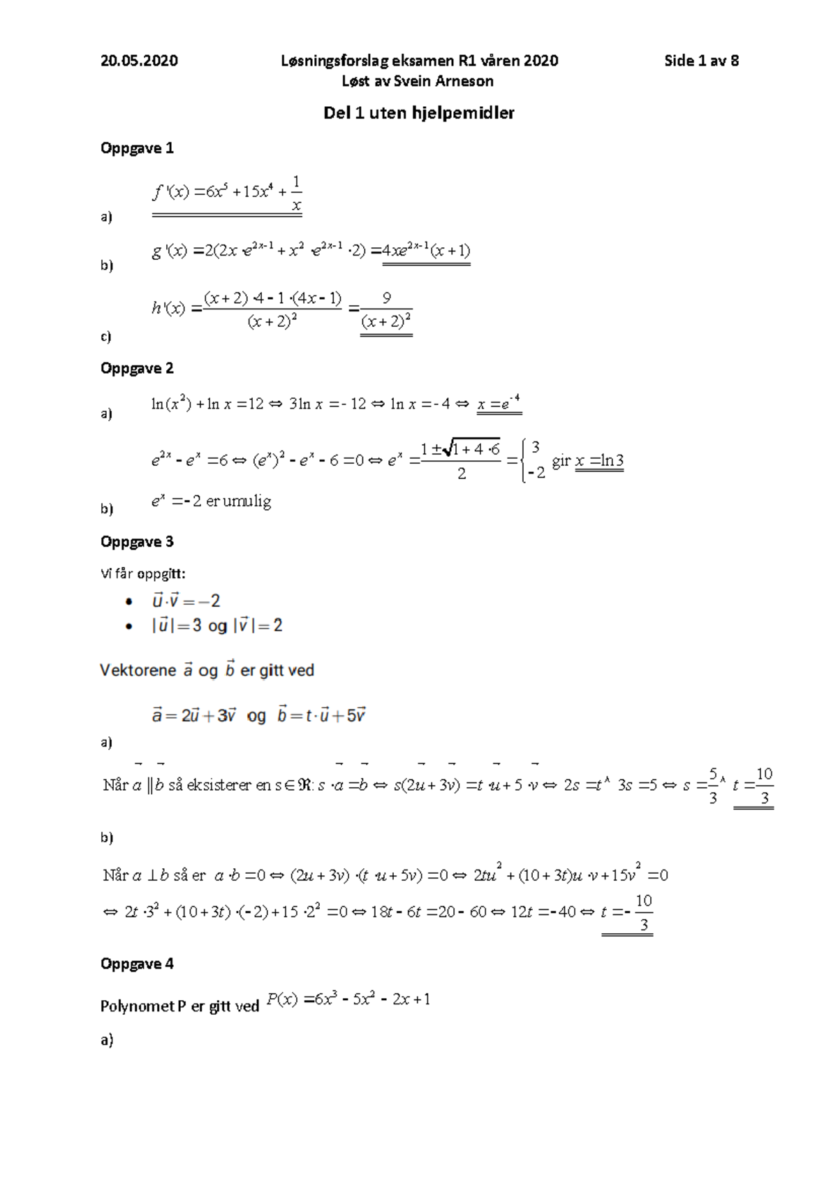 Eksamen%20R1%20v%C3%A5ren%202020En tekst er vanligvis en skrevet eller ...