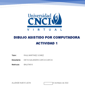 Proyecto integrador - Dibujo Asistido por Computadora - DIBUJO ASISTIDO POR COMPUTADORA PROYECTO ...