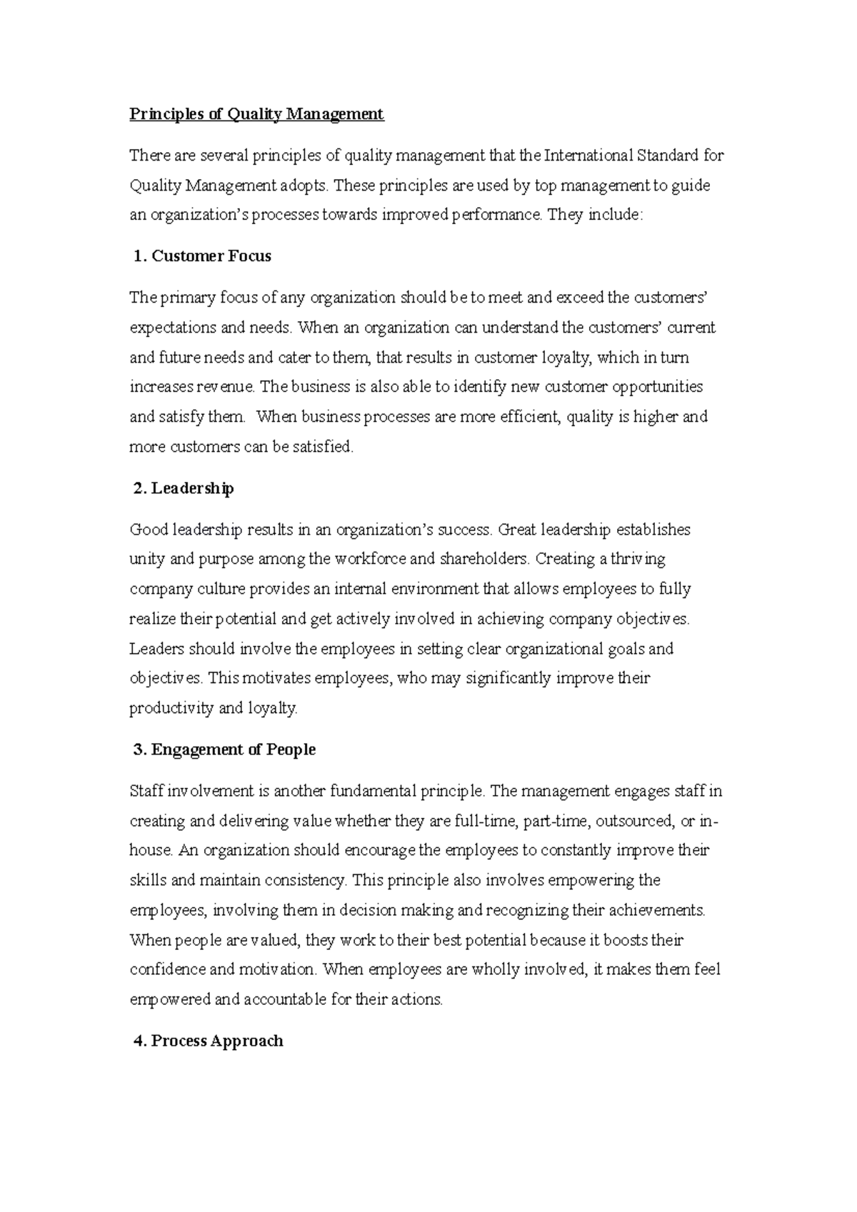 Quality Assurance, Monitoring and Evaluation - Principles of Quality ...