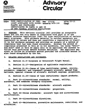 AC 20-138 - information - Subject: AIRWORTHINESS APPROVAL OF GLOBAL ...