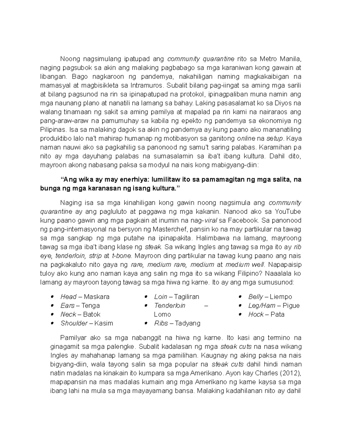 Translating Phrases - Filipino translation - Noong nagsimulang ipatupad ...