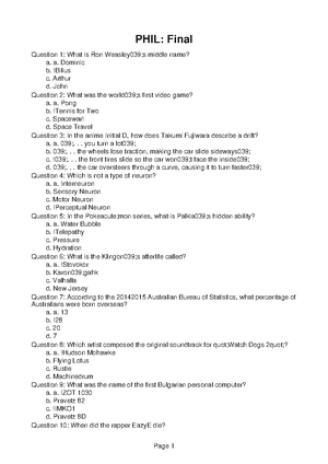 PHIL200-Response-3 - This course critically analyzes Philippine history ...