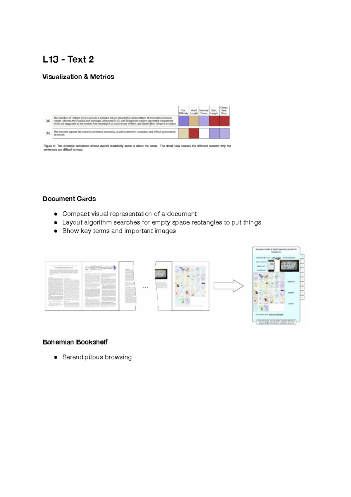 L13 Text2 - L13 - Text 2 Visualization & Metrics Document Cards Compact ...