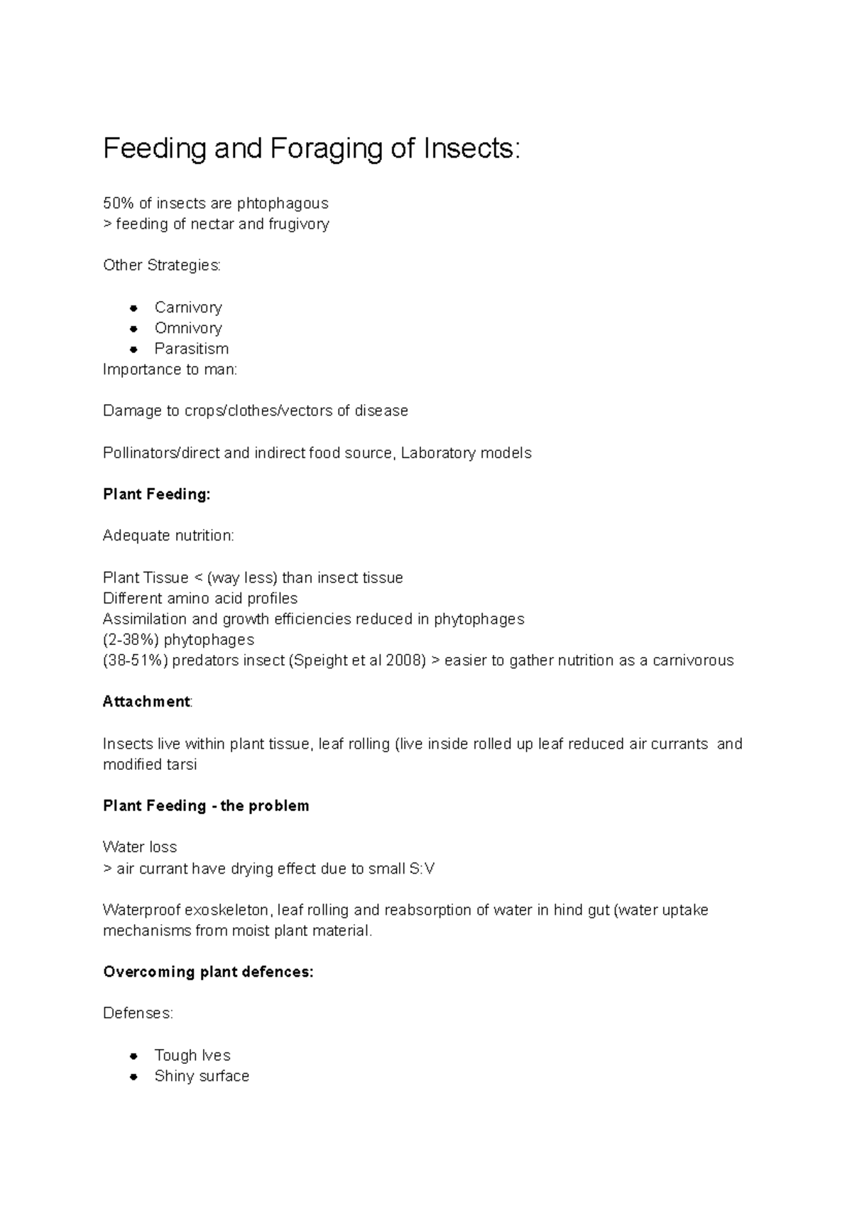 Feeding & Foraging of Insects - Feeding and Foraging of Insects: 50% of ...
