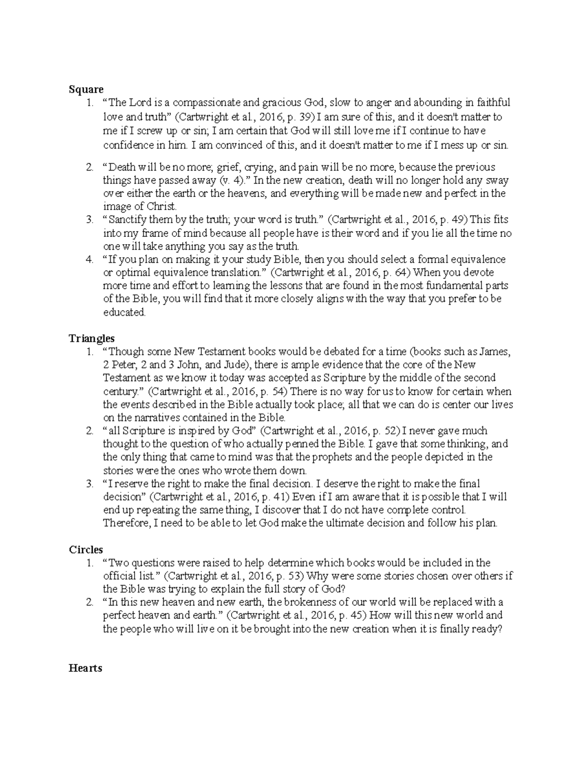 Square - Essay - Square 1. “The Lord is a compassionate and gracious ...