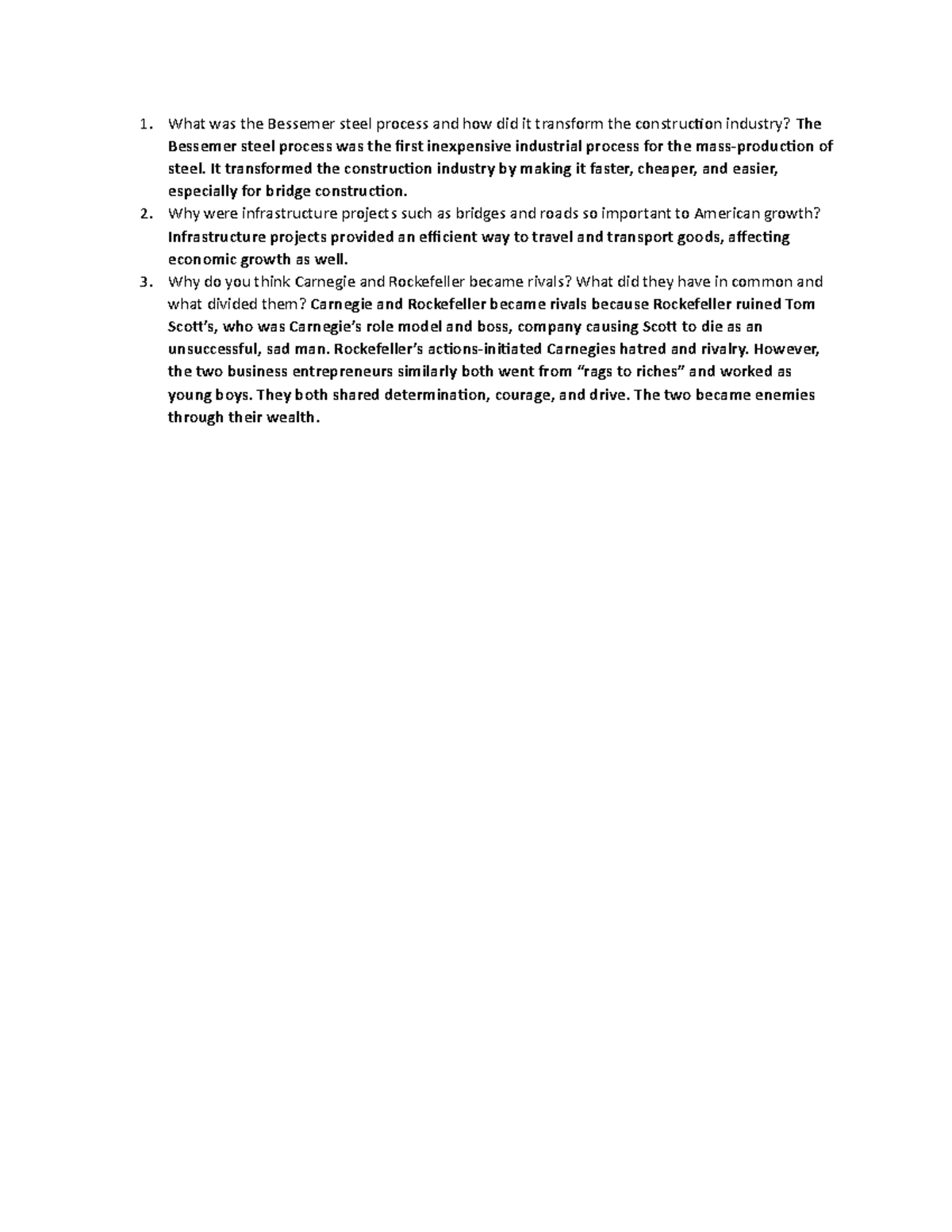 Men Who Built America Ep3 - What was the Bessemer steel process and how ...